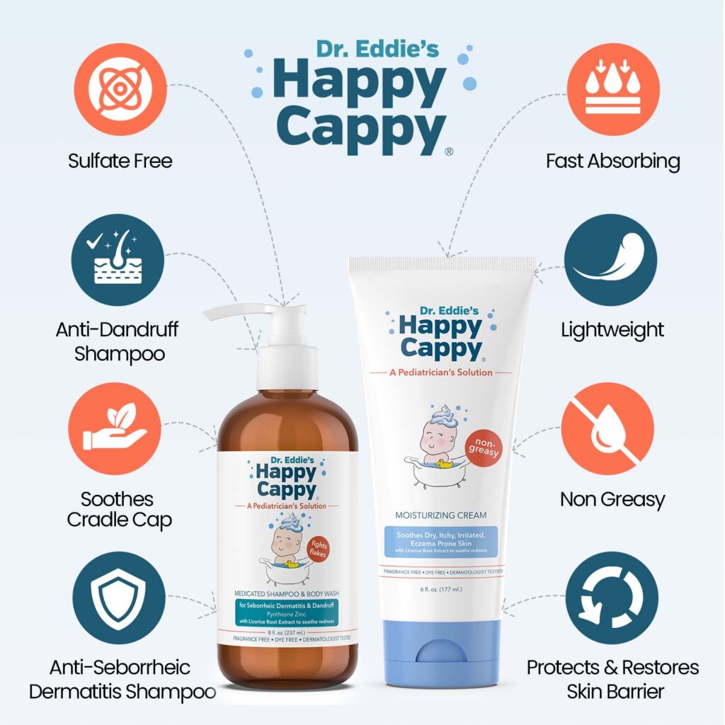 Best Cradle Cap Shampoo & Eczema Cream | Happy Cappy