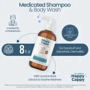 Best Cradle Cap Shampoo for Babies | Happy Cappy