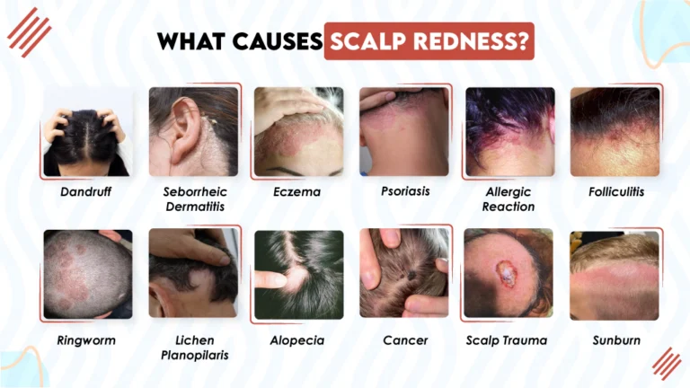Why is My Scalp Red? The 12 Common Causes